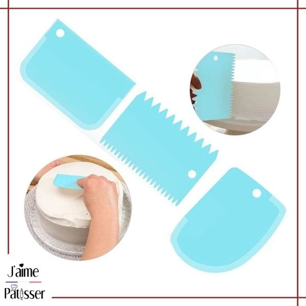 Coupe Pate Boulanger (lot de 3) | Corne de Patissier