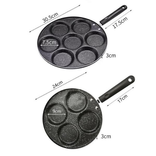 Poele a Pancake Induction pour 4 ou 7 Blinis